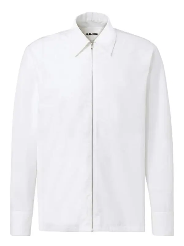 JIL SANDER Cotton Jacket - White
