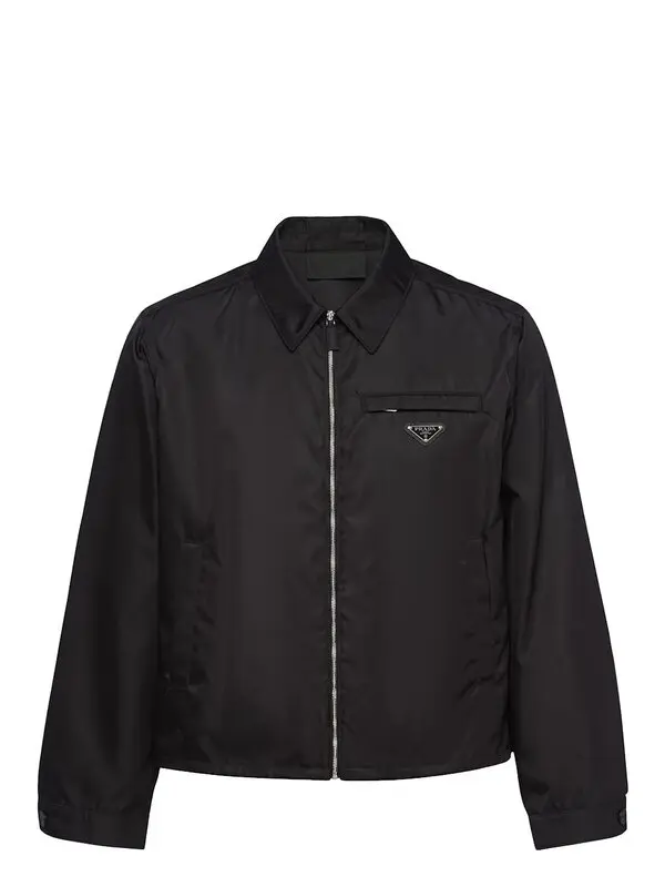 Prada Re-nylon Blouson Jacket - Nero