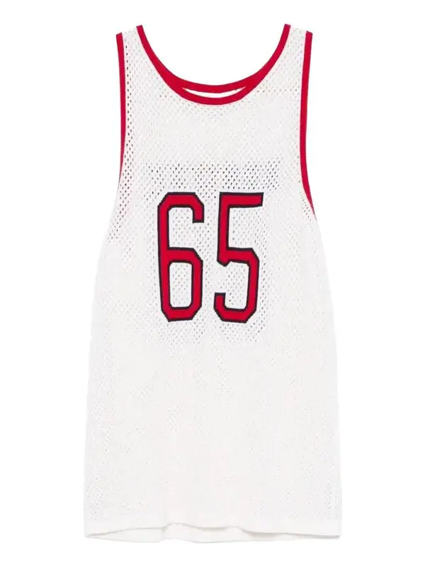 Thom Browne Athletic Tank Top - White