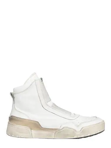 Isabel Marant Leather High-top Sneakers - Off White