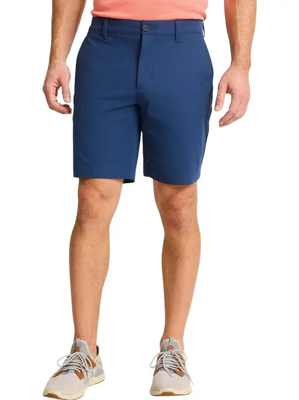 Tommy Bahama Barbados Pro 9-inch Flat Front Islandzone® Shorts - Island Navy