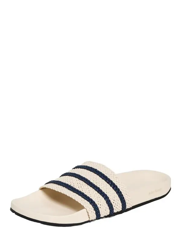 Adidas X Wales Bonner Adilette Slides - White