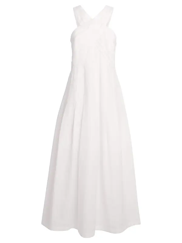 Sandro Wrap Maxi Dress - Beige