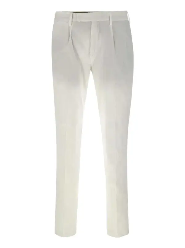 DEVORE INCIPIT Pleated Trousers - White