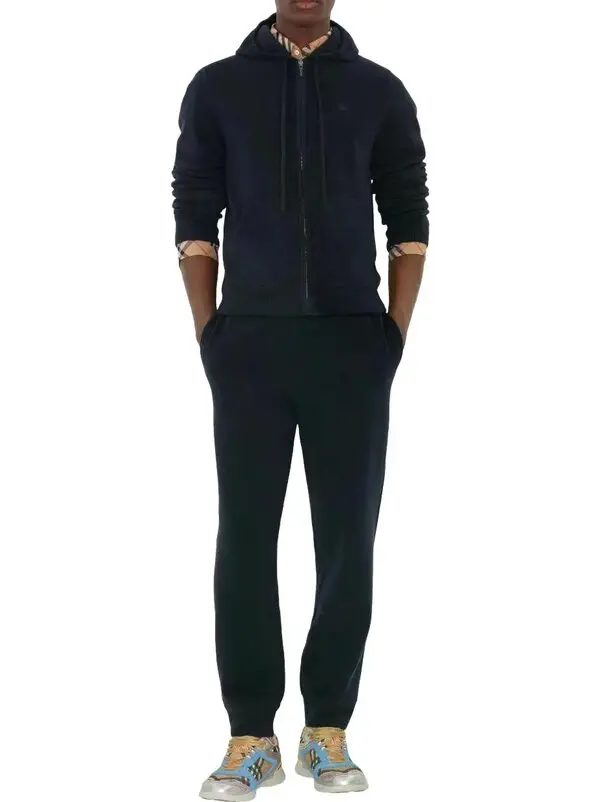 Burberry Zip-up Hoodie - Blue