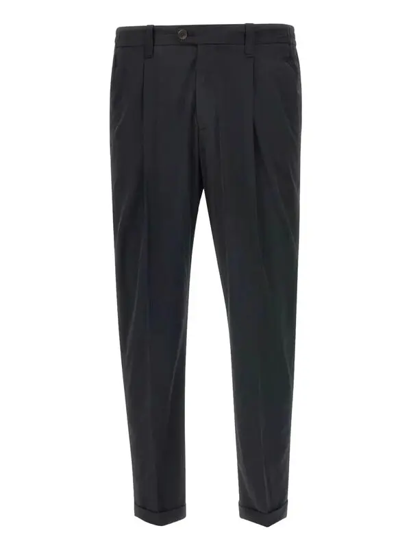 DEVORE INCIPIT Pleated Trousers - Black