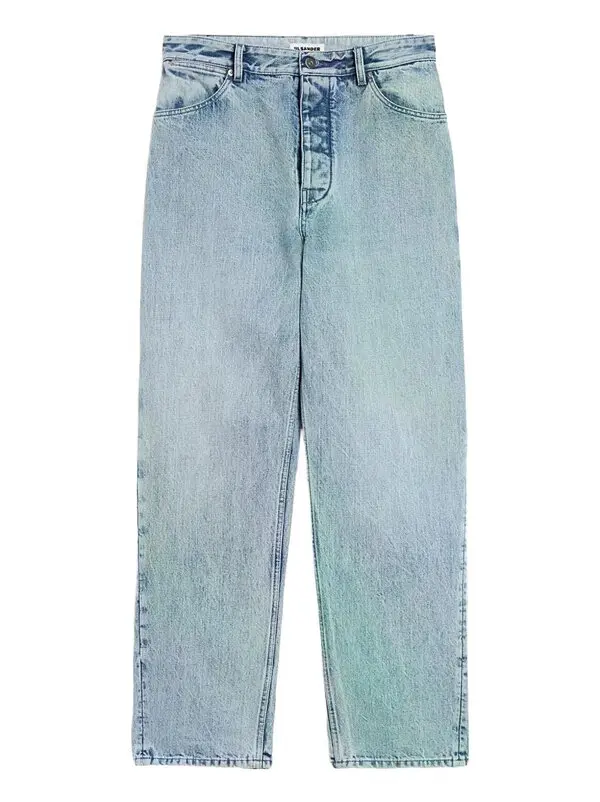 JIL SANDER Logo-patch Jeans - Blue