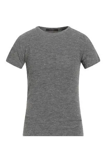 MESSAGERIE Linen Blend Crewneck Sweater - Grey