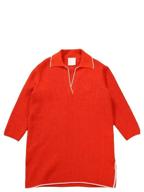 Givenchy Short Polo 4g Dress - Orange