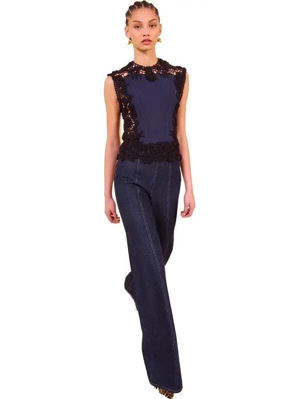 Ulla Johnson Gigi Sleeveless Knit Top - Eclipse