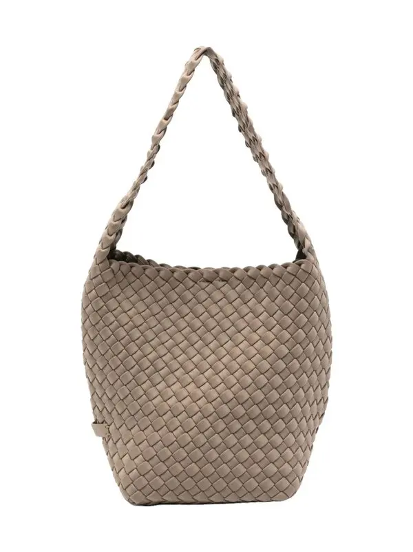 NAGHEDI Small Nomad Bucket Bag - Brown