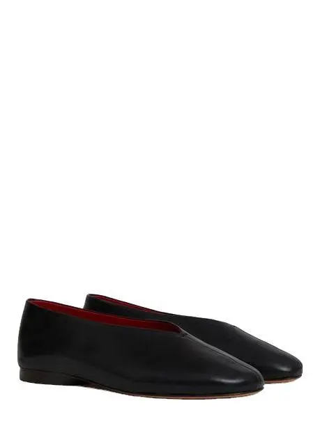 MANSUR GAVRIEL Glove Flat - Black/ Flamma