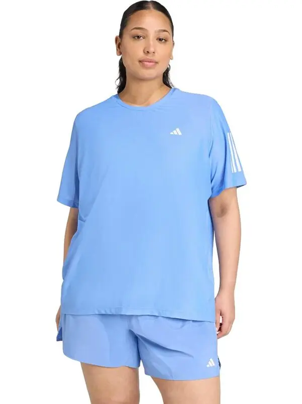Adidas Own The Run Tee - Blue Fusion
