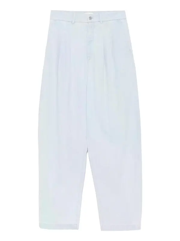 FRAME Wide-leg Trousers - Misty