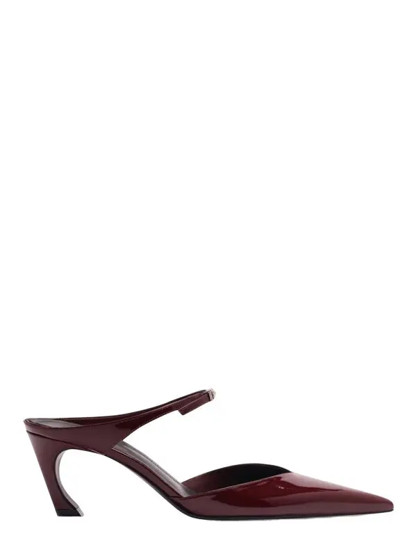 Schutz Laurie Patent Mule Pumps - Vino