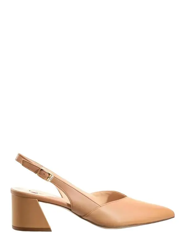 HOGL Laura Slingback Pointed-toe Pumps - Neutrals