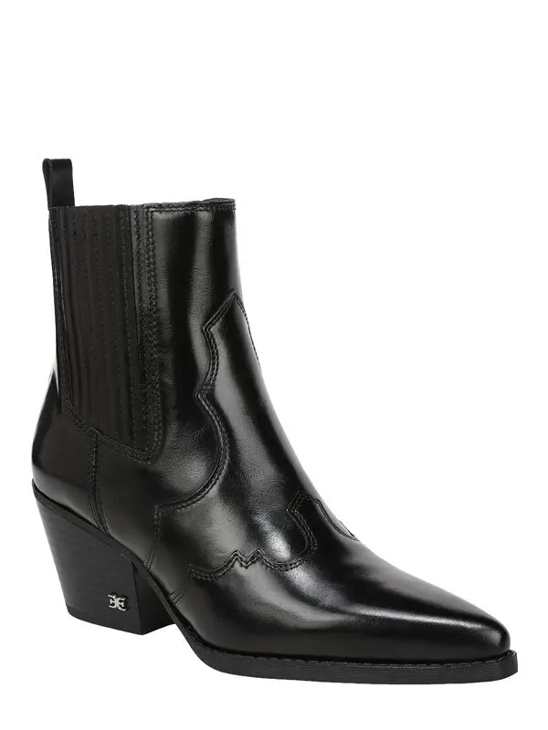 Sam Edelman West Bootie - Black