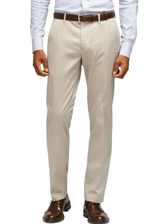 Bonobos Stretch Weekday Warrior Slim Fit Dress Pants - Wednesday Wheat