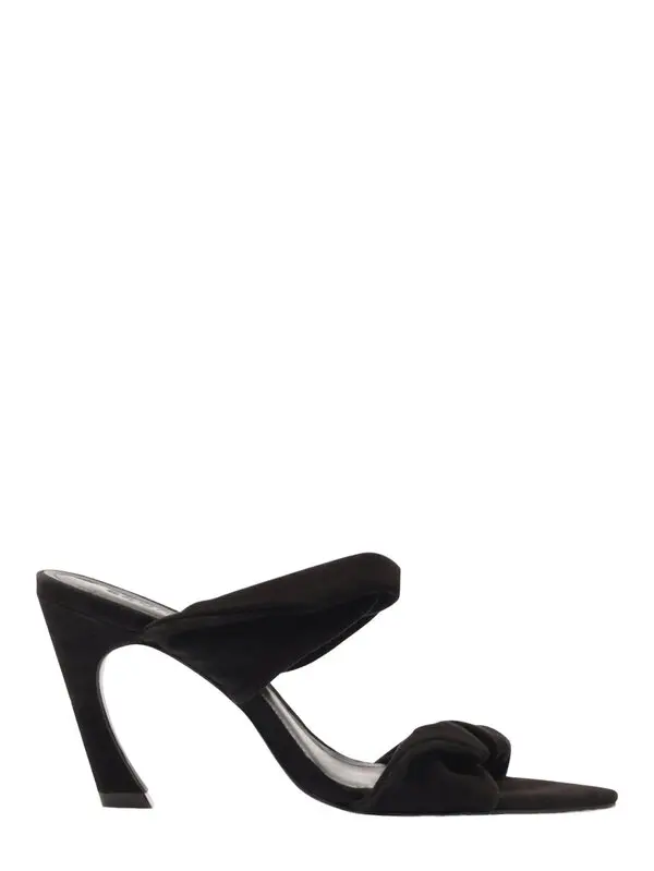 Schutz Meline Suede Mules - Black