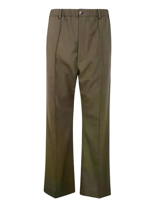 Marni Straight-leg Trousers - Green