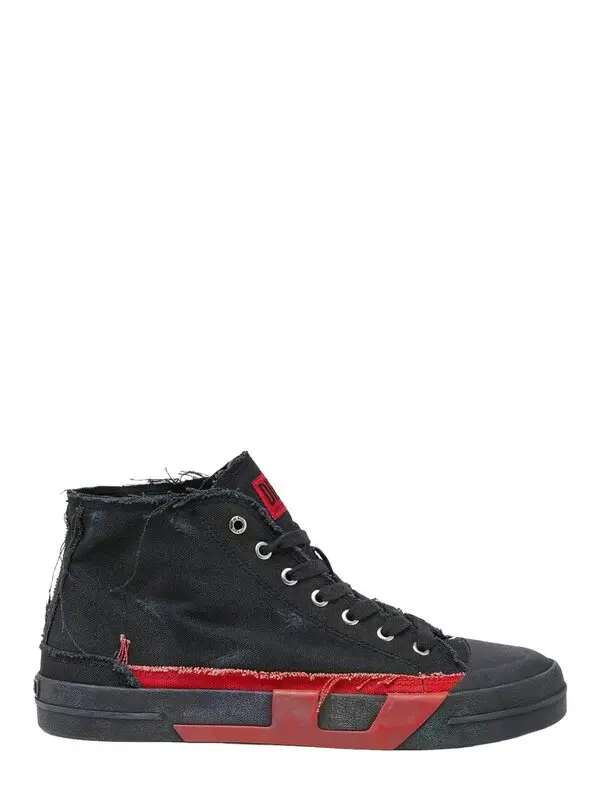Diesel S-d-verse Mid Ii Sneakers - Black