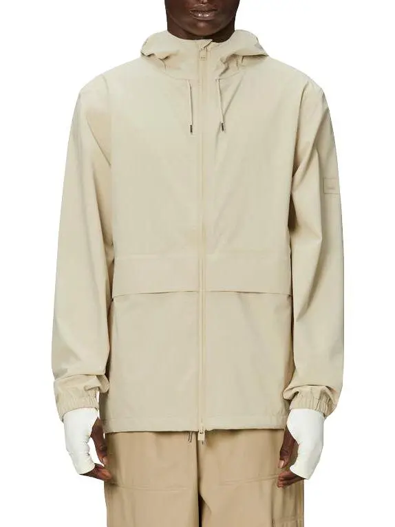 Rains Suva Waterproof Hooded Raincoat - Dune