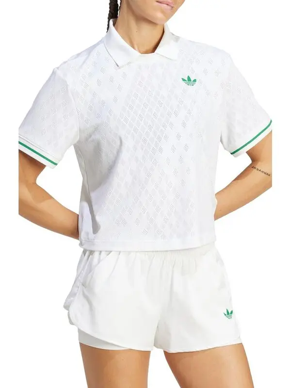 Adidas Pro Climacool Polo - White