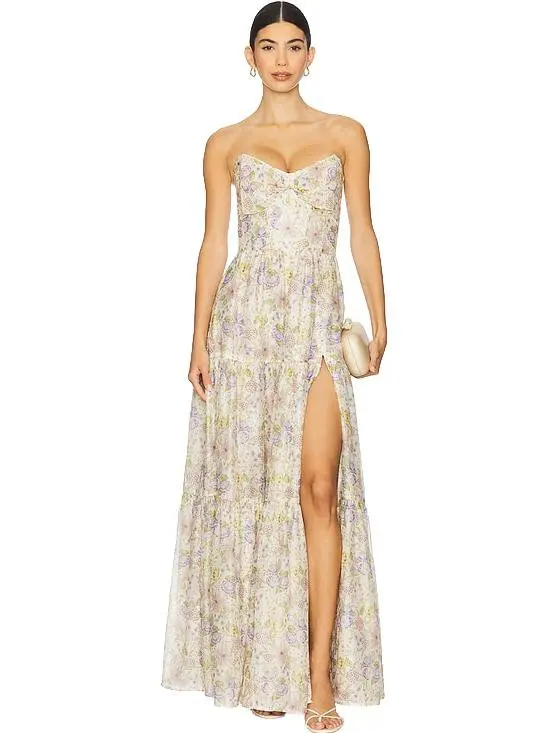 V. CHAPMAN Isabel Gown - Cordoba Print