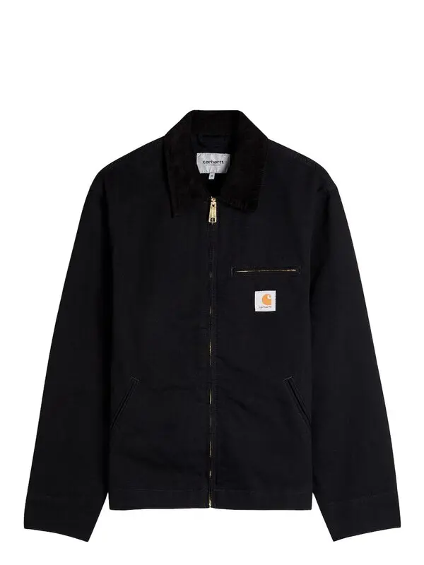 Carhartt Work In Progress Detroit Canvas Jacket - Black