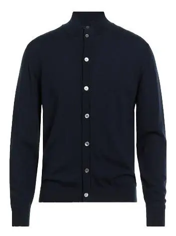 DANIELE FIESOLI Merino Wool Cardigan - Navy