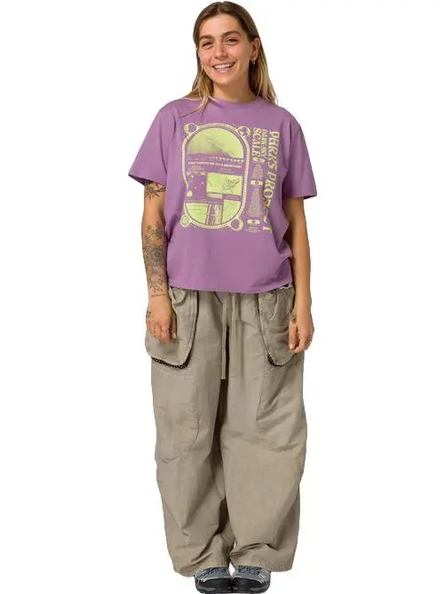 PARKS PROJECT Dark Sky Scale Relaxed Tee - Vintage Plum