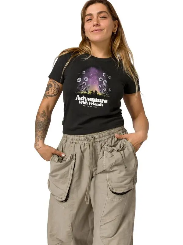 PARKS PROJECT Dark Sky Adventure Mini Tee - Vintage Black