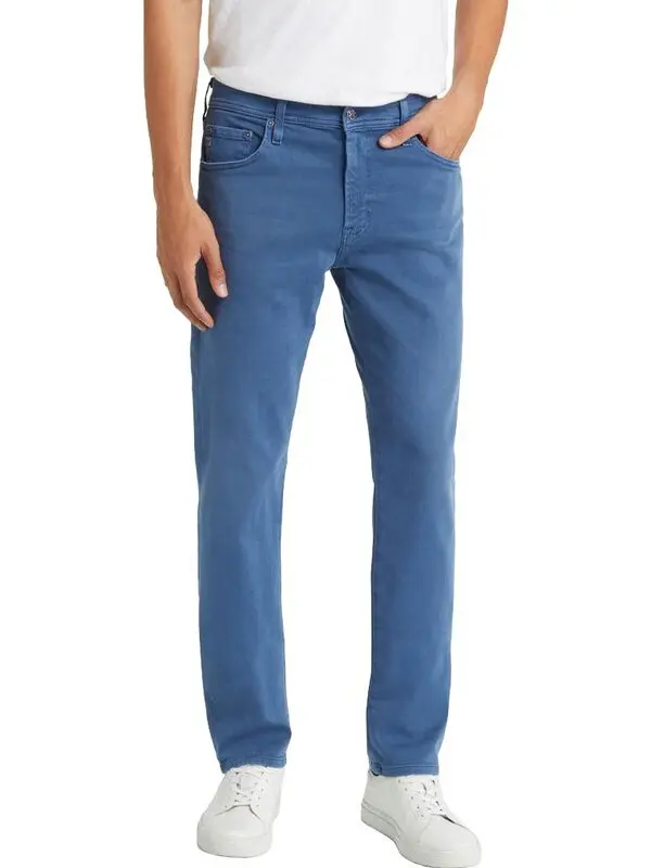 Ag Everett Slim Straight Leg Jeans - 7 Years Sulfur Rio Azul