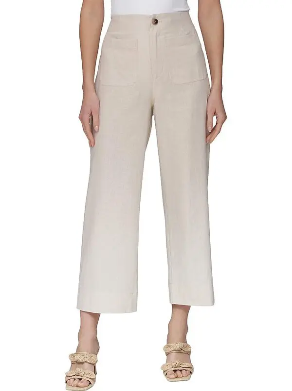 Bagatelle Wide Leg Pants - Oatmeal