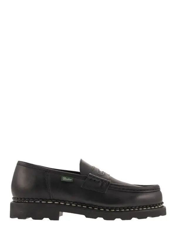 Paraboot Reims Leather Loafer - Black