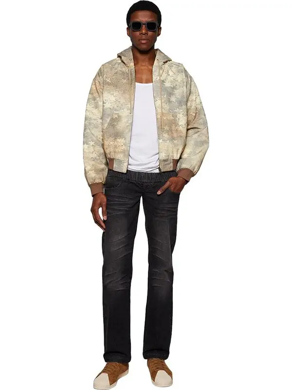 PRAYING Star Print Cotton Jacket - Green