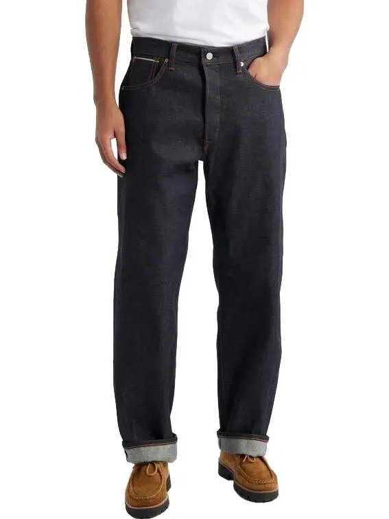 Edwin Wide Straight Leg Jeans - Dry