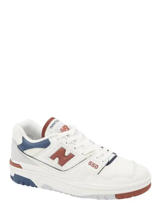 NEW BALANCE 550 Basketball Sneakers - Sea Salt/ Relic Brown