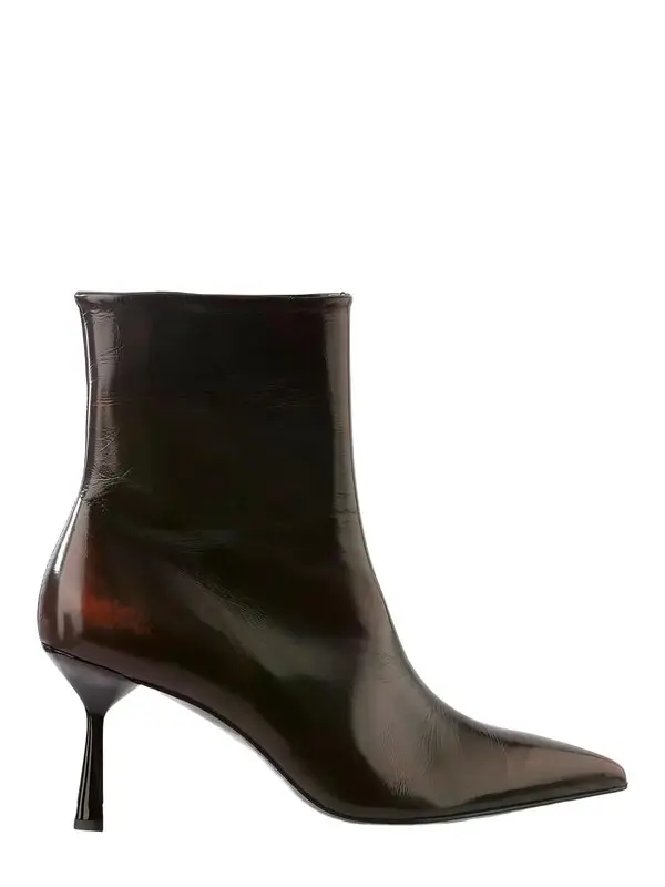 HOGL 80mm Pointed-toe Ankle Boots - Brown