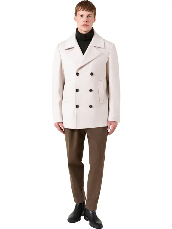 AUTORE Dean Wool Jacket - Beige