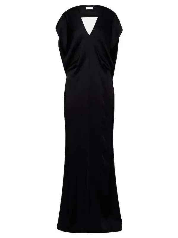 Stella McCartney Open-back Maxi Dress - Black