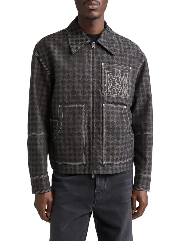 Amiri Ma Quad Work Jacket - Black