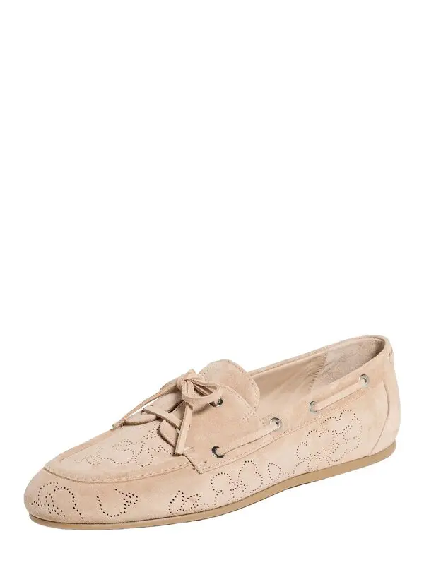 STUART WEITZMAN Tinsley Moccasins - Adobe