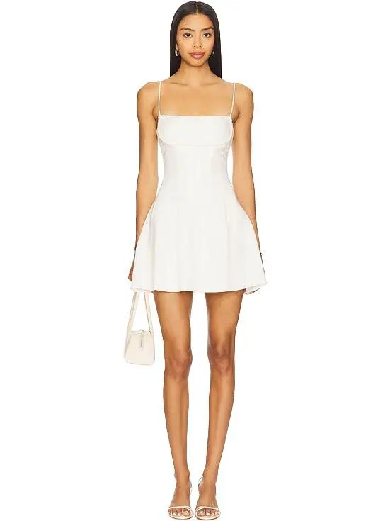 Cami Nyc Lilou Mini Dress - Macadamia