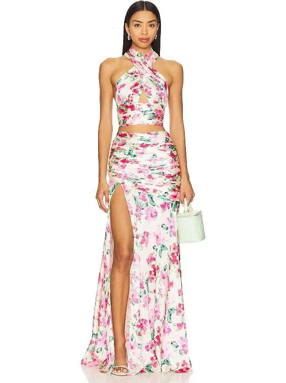 Bronx And Banco Cleopatra Floral Set - Pink Multi