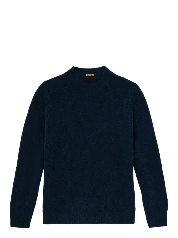 Barena Venezia Wool-blend Chenille Sweater - Blue