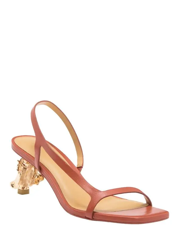 Cult Gaia Leilani Slingback Sandal - Currant