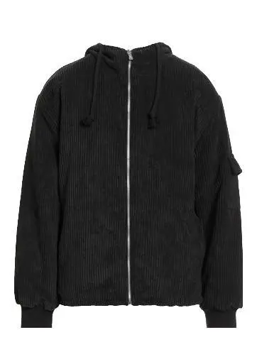 DISCLAIMER Casual Velvet Jacket - Black