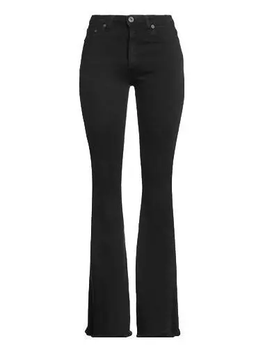 OTTOD'AME Flared Jeans With Brand Logo - Black