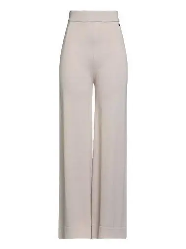 OTTOD'AME Wide-leg Knit Pants - Beige